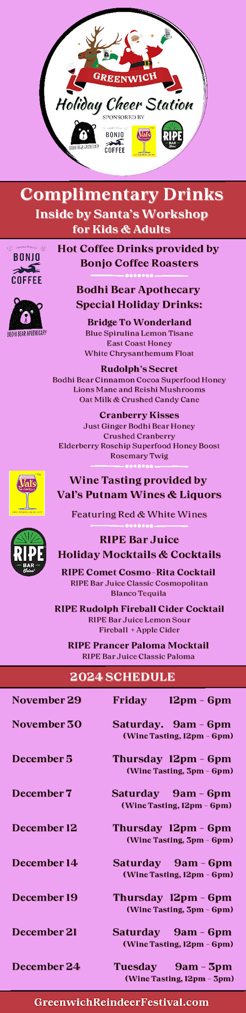 Greenwich Reindeer Festival - Greenwich, CT – The town tradition ...